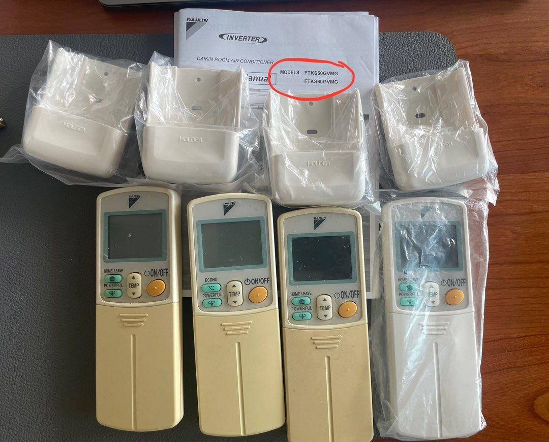 DAIKIN FTKS50GVMG REMOTE, TV & Home Appliances, Air Conditioners ...