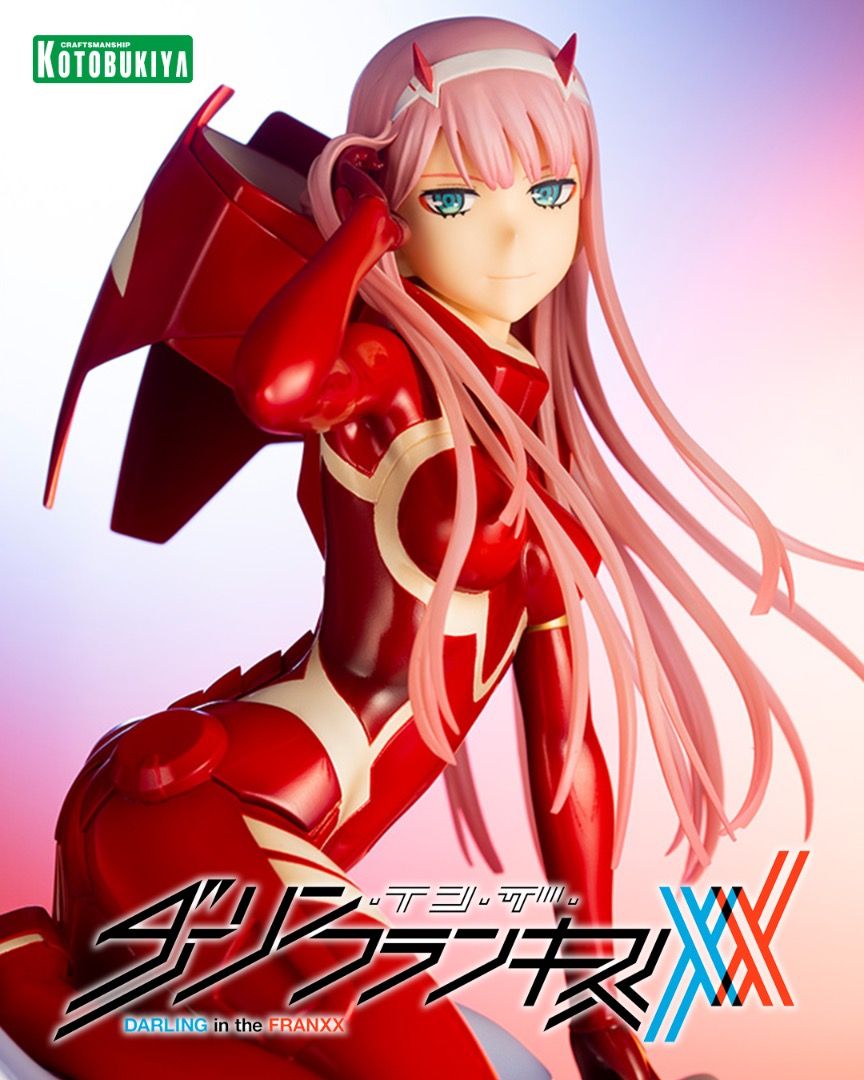Darling in the Franxx - Kotobukiya - Zero Two Statue, Hobbies & Toys, Toys & Games on Carousell