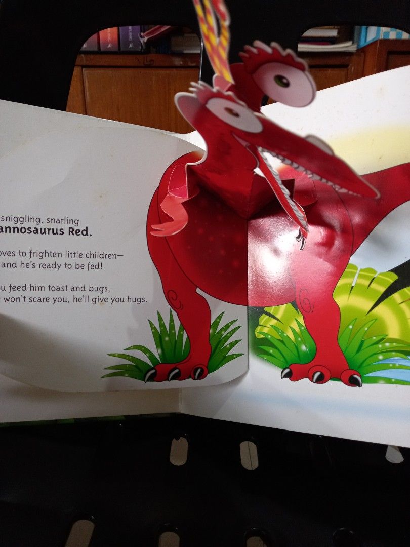 David Carter Flapdoodle Dinosaurs Pop Up Book, Hobbies & Toys, Books ...