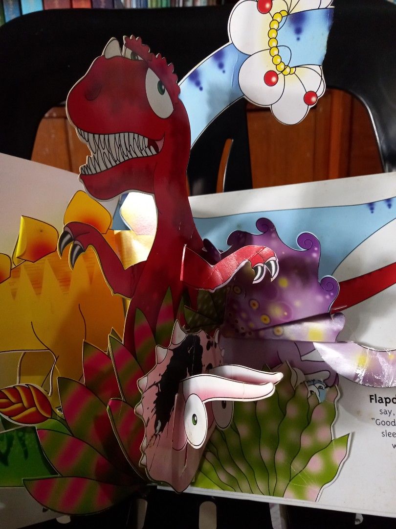 David Carter Flapdoodle Dinosaurs Pop Up Book, Hobbies & Toys, Books ...
