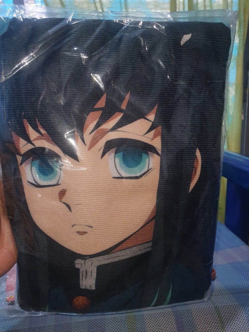 Demon Slayer Muichiro big towel, Furniture & Home Living, Bedding ...