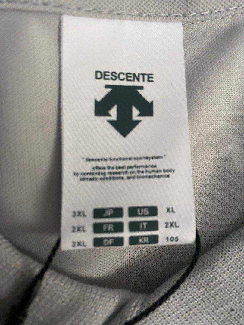 Descente polo shirt, Men's Fashion, Tops & Sets, Tshirts & Polo Shirts on Carousell