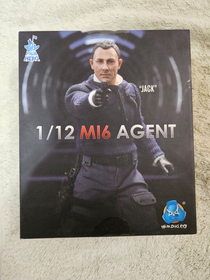 DiD MI6 Agent (James Bond / Daniel Craig) [1:12 scale], Hobbies & Toys ...