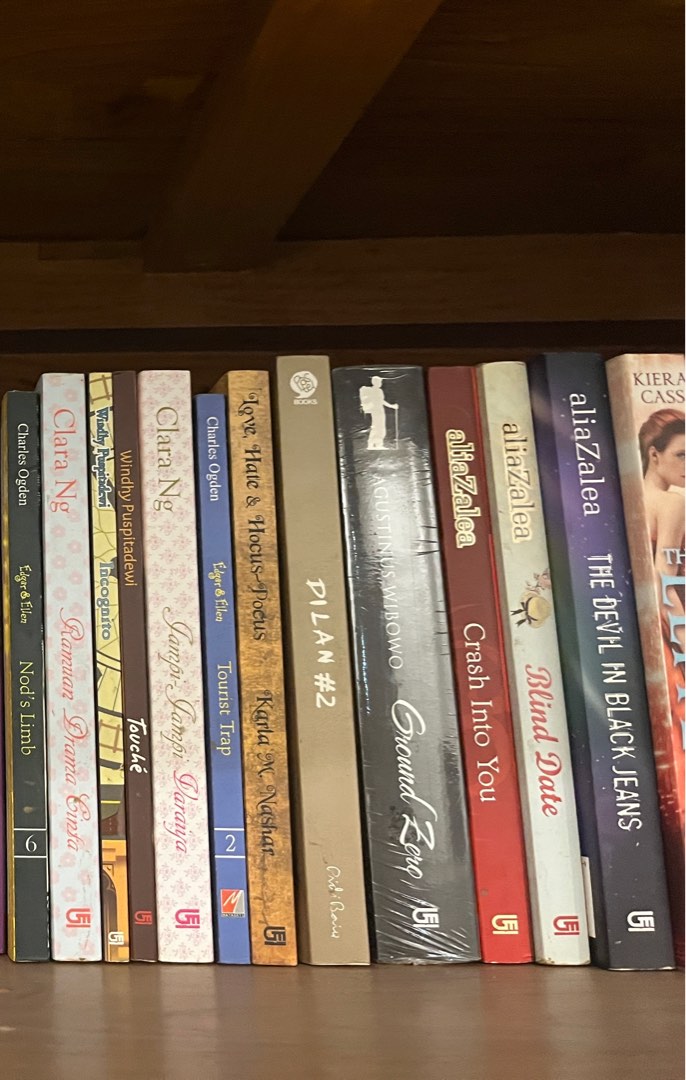 Dilan, Aliazalea dan Clara Ng Book, Buku & Alat Tulis, Buku di Carousell