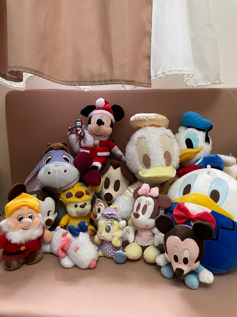 Disney plushies bundle, Hobbies & Toys, Toys & Games on Carousell