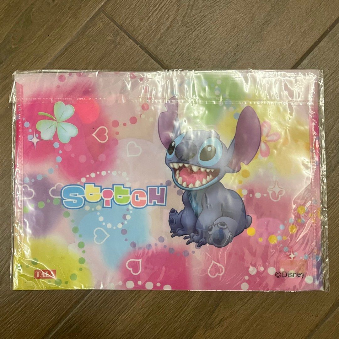 Disney Stitch A4 file, 興趣及遊戲, 手作＆自家設計, 文具 - Carousell