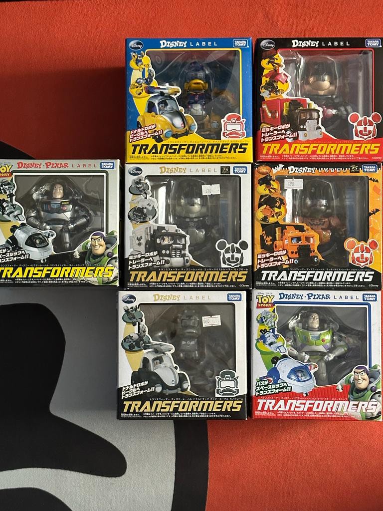 Disney Transformers Bundle sale!, Hobbies & Toys, Toys & Games on Carousell
