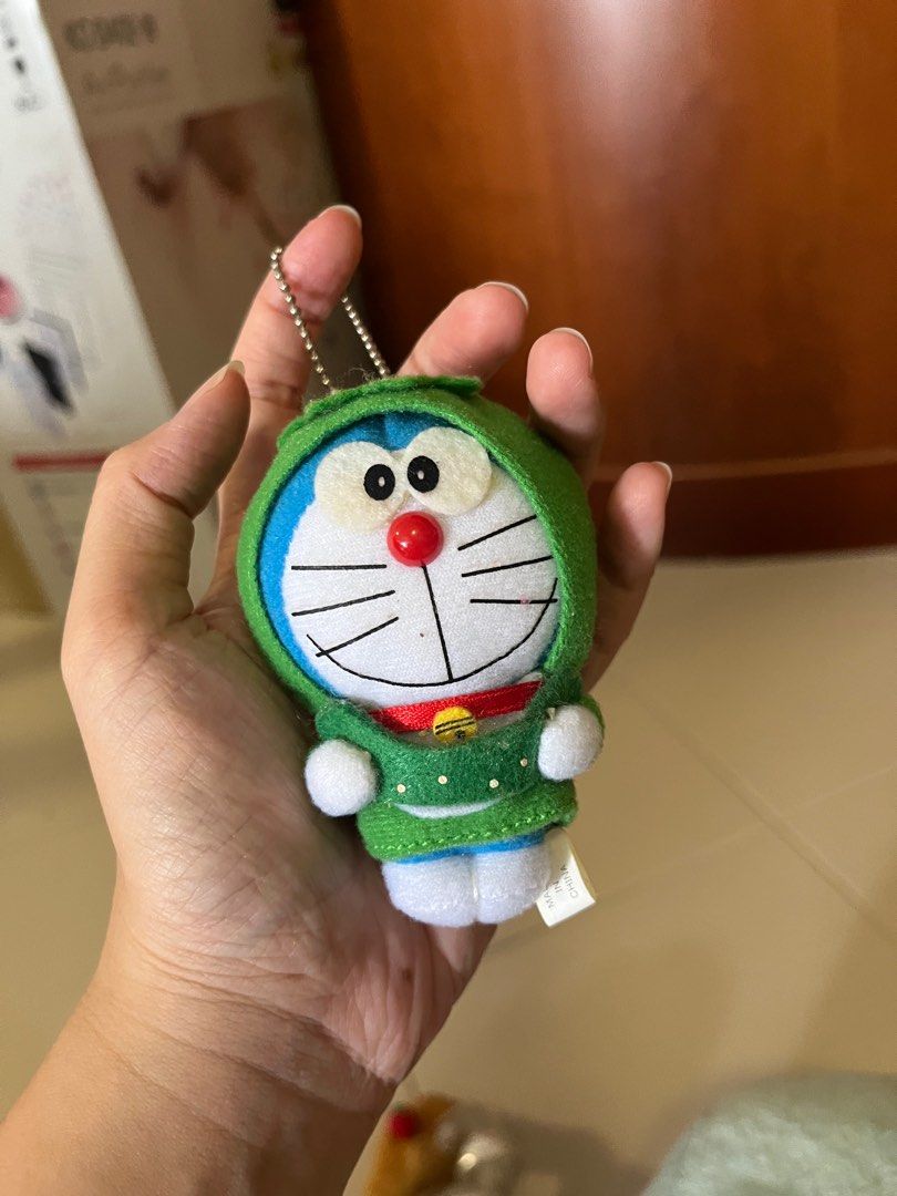Doraemon soft toy Keychain, Hobbies & Toys, Toys & Games on Carousell