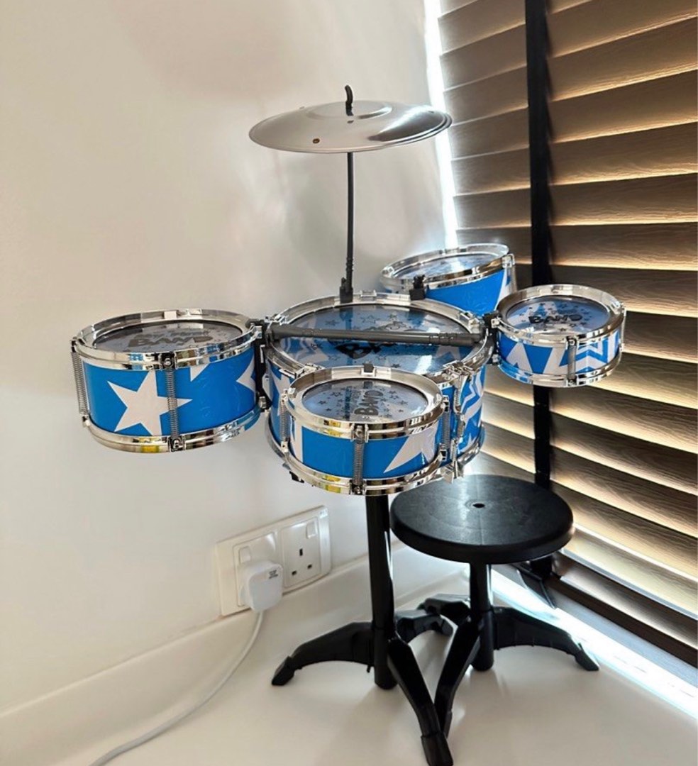 Drum Set kids, Hobbies & Toys, Music & Media, Musical Instruments on ...