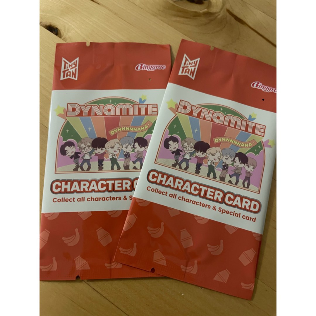 Binggrae Dynamite Character Card Tinytan, Hobbies & Toys, Memorabilia ...
