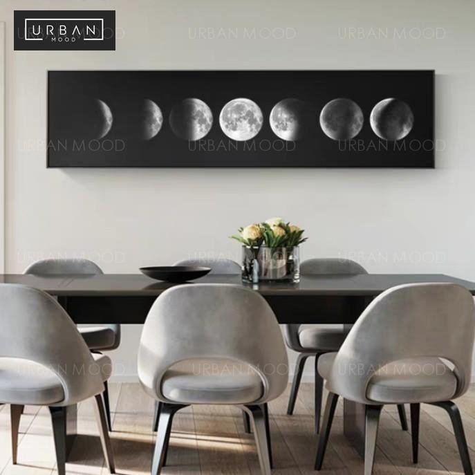 ECLIPSE Contemporary Lunar Wall Art, Hobbies & Toys, Stationery & Craft ...