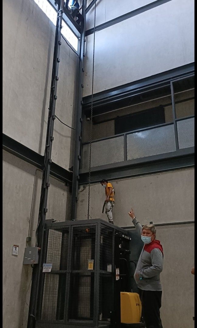 Elevator cargo,warehouse elevator on Carousell