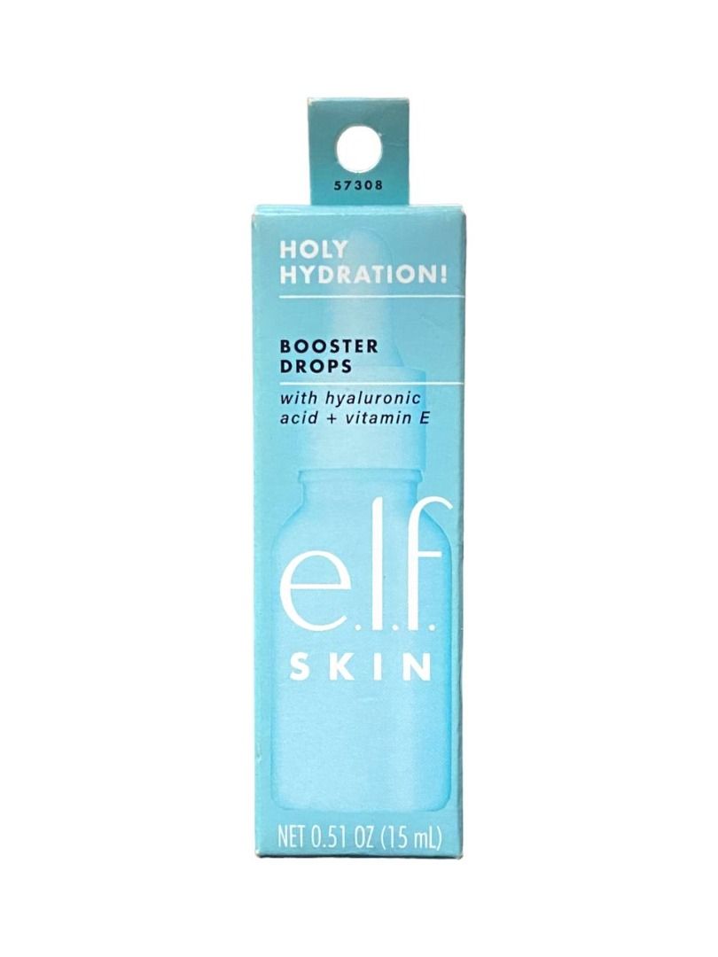 ELF Skin Holy Hydration, Hydrating Booster Drops with hyaluronic acid ...