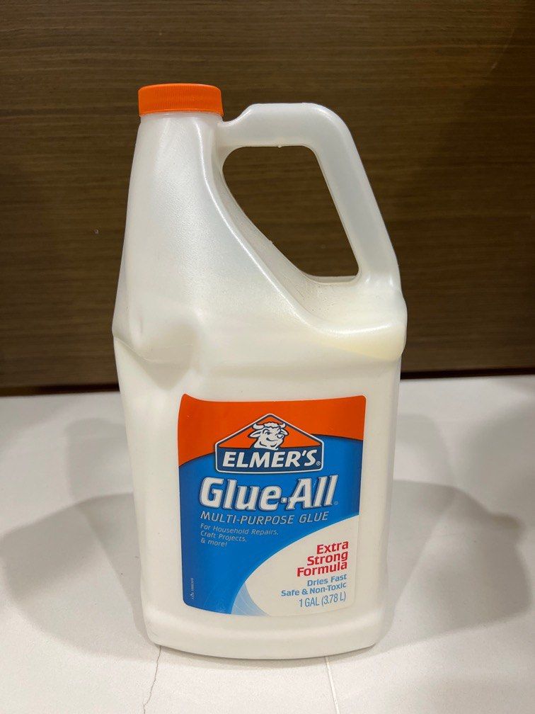 Elmer's Glue-All Multi-Purpose Glue, 1 Gallon, White, Furniture & Home ...