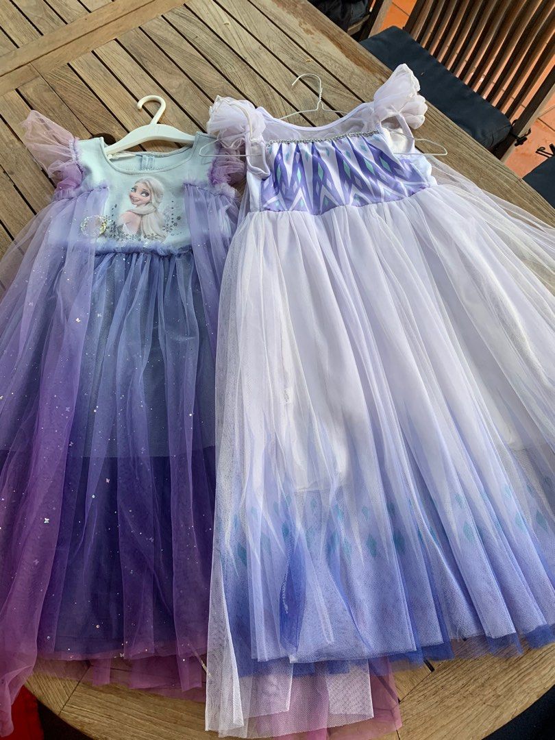 Elsa / Frozen dresses, Babies & Kids, Babies & Kids Fashion on Carousell