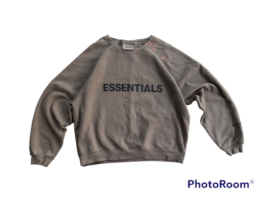 ESSENTIALS SWEATER JACKET on Carousell