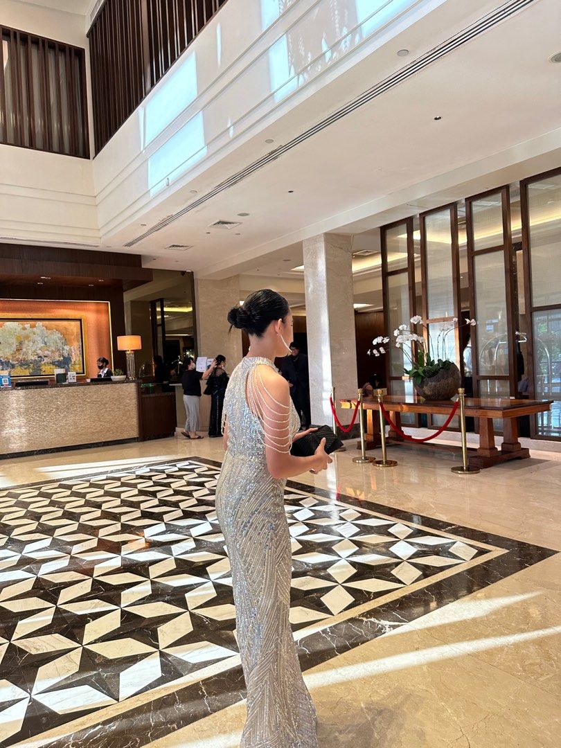 Evening Long Gown - Interstellar Prom, Women's Fashion, Dresses & Sets ...