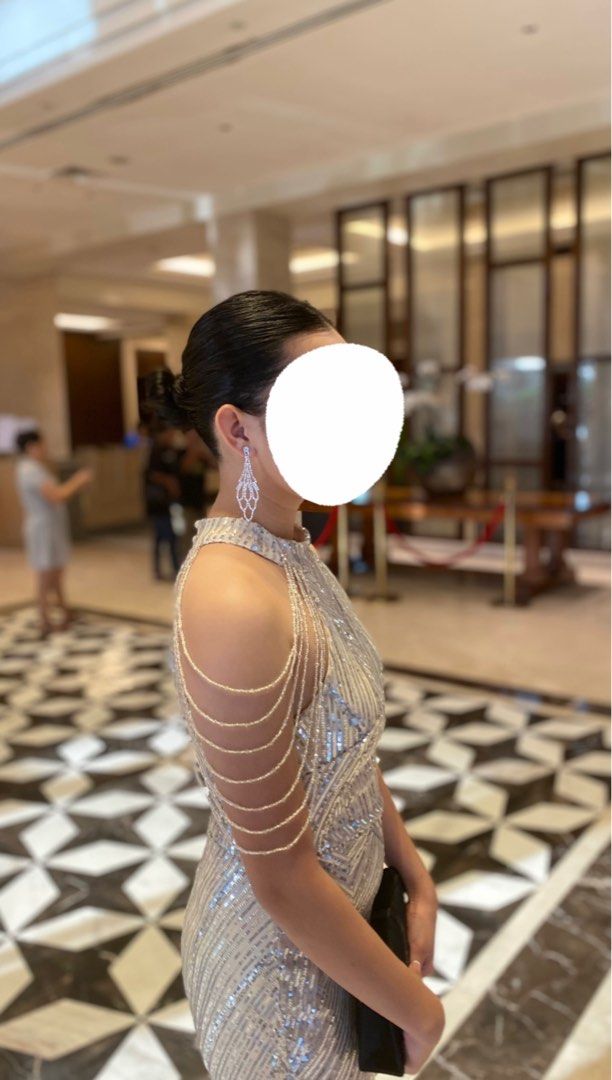 Evening Long Gown - Interstellar Prom, Women's Fashion, Dresses & Sets ...