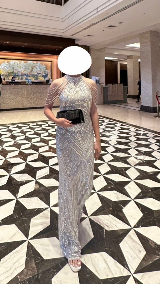 Evening Long Gown - Interstellar Prom, Women's Fashion, Dresses & Sets ...