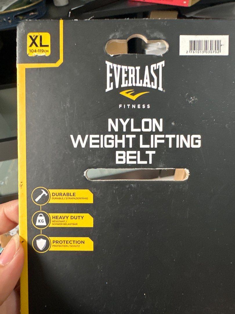 Everlast lifting belt, Sports Equipment, Other Sports Equipment and ...