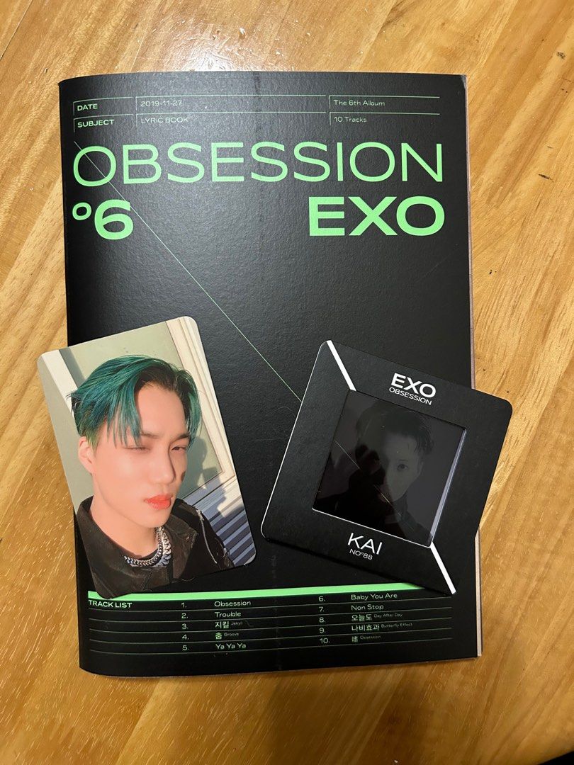 EXO Obsession album, 興趣及遊戲, 收藏品及紀念品, 明星周邊 - Carousell