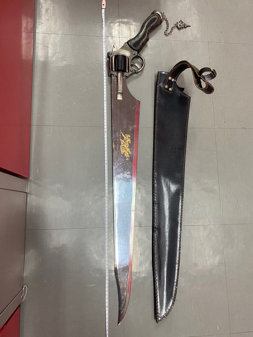 Final Fantasy 最終幻想 VIII FF8 Squall Weapon Gunblade 槍刀 cosplay, 興趣及遊戲 ...