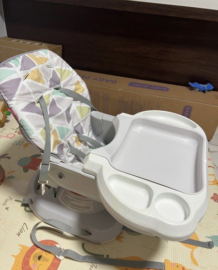 Fisher price spacesaver highchair, Babies & Kids, Baby Nursery & Kids ...