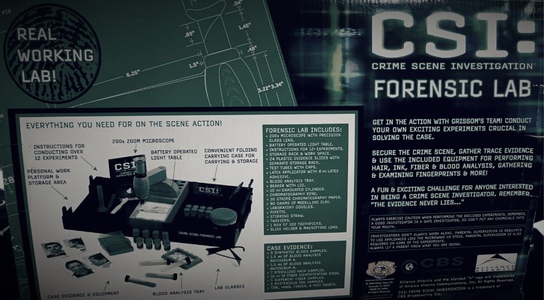 FORENSIC LAB, Hobbies & Toys, Toys & Games on Carousell