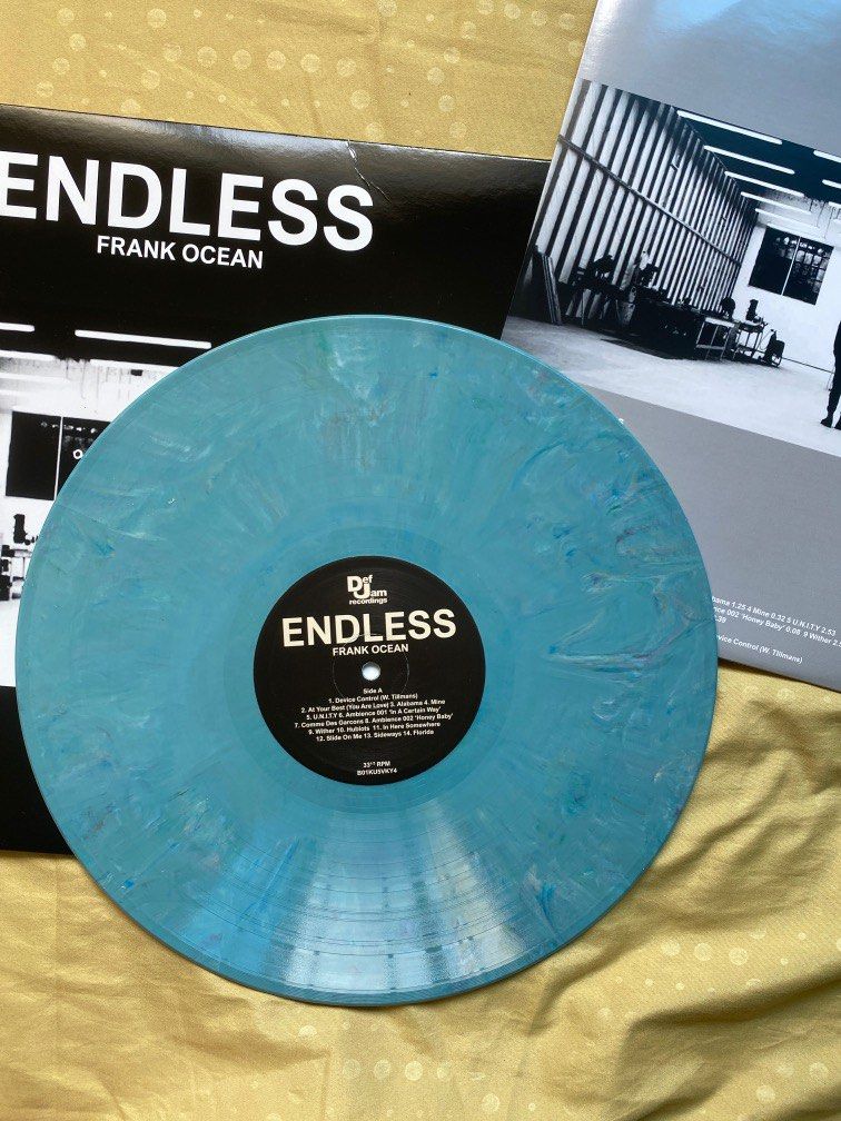 Frank Ocean Endless vinyl [Limited Edition], Hobbies & Toys, Music ...