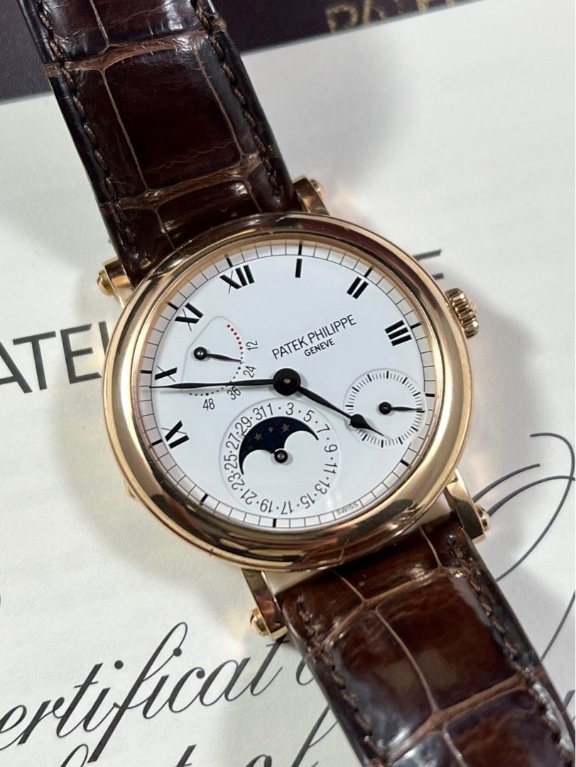 Full Set Patek Philippe Complications Power Reserve Moonphase Ref ...