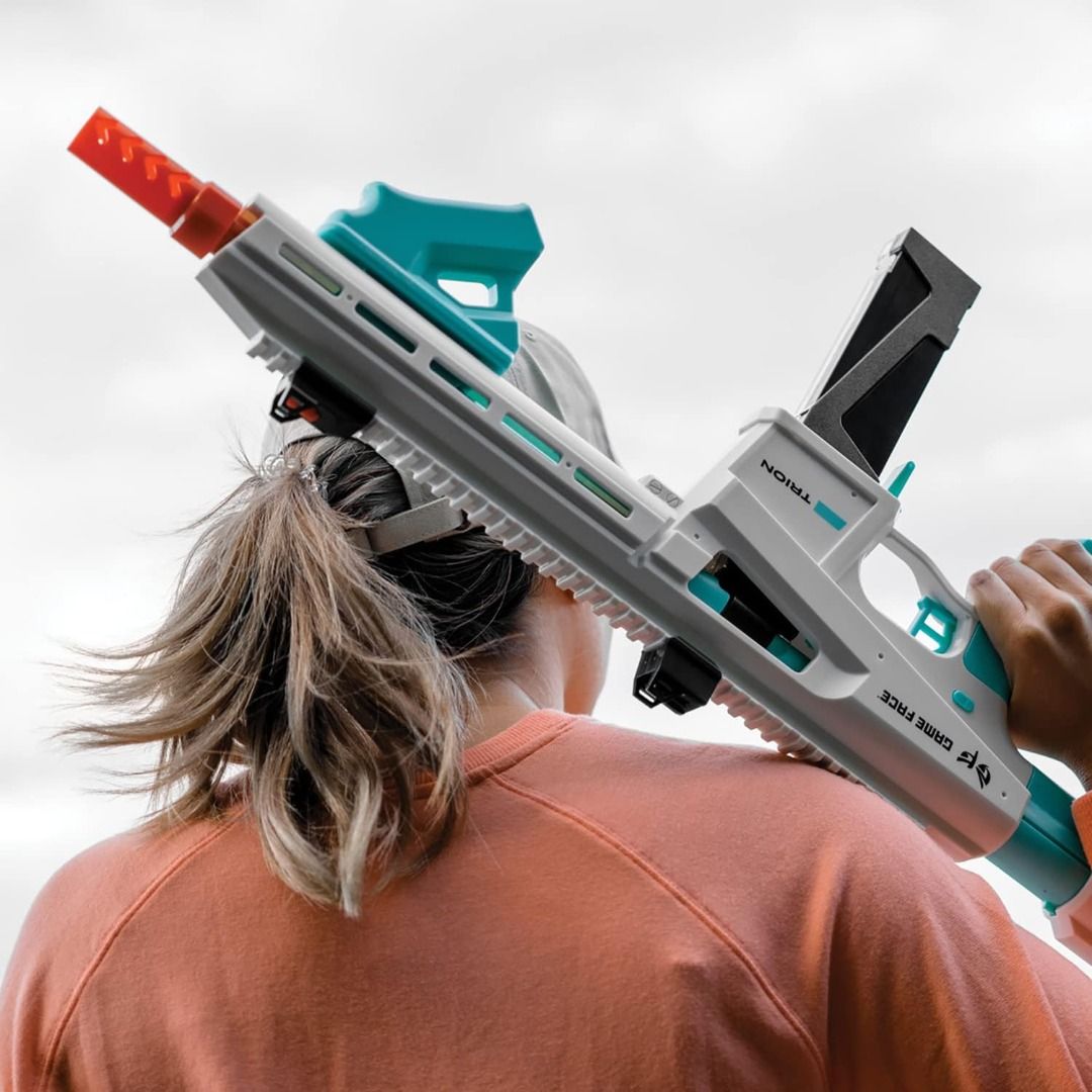 Game Face GFTBB Trion Competition-Level Spring-Powered Foam Dart ...
