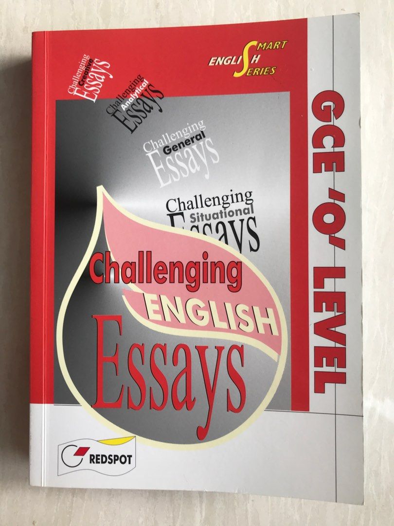 GCE O level challenging English essays, Hobbies & Toys, Books ...