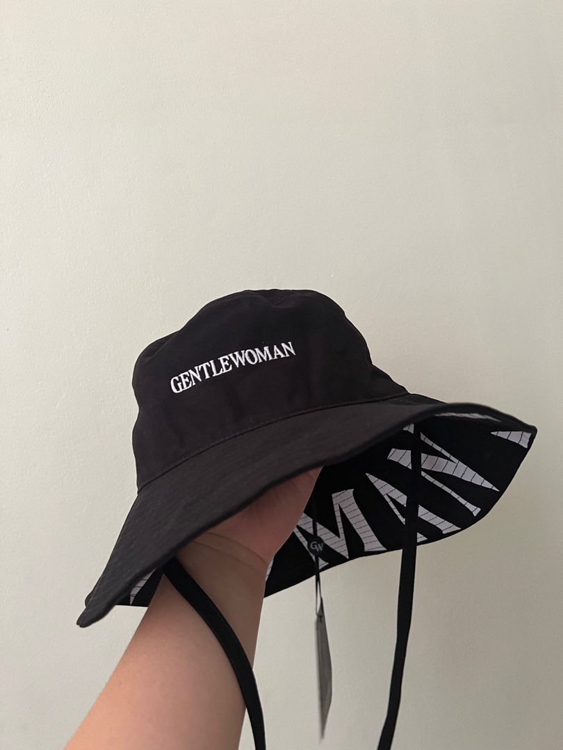 Gentle Woman Black Bucket Hat on Carousell