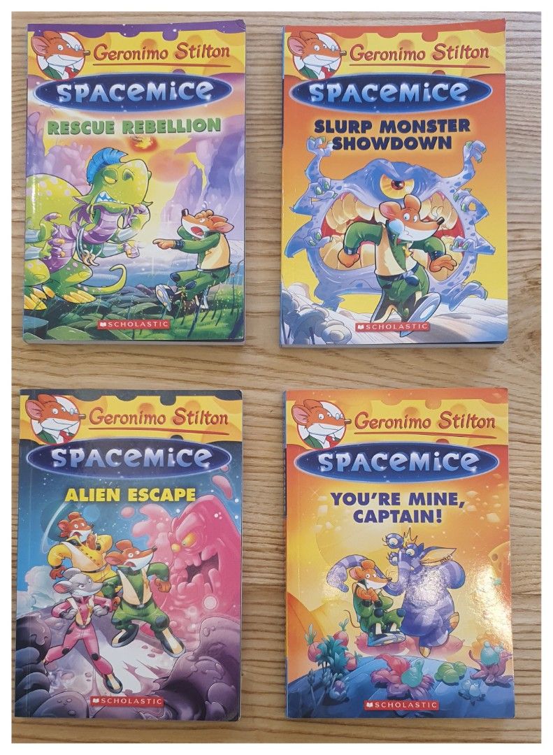 Geronimo Stilton - Spacemice Book Collection, Hobbies & Toys, Books ...