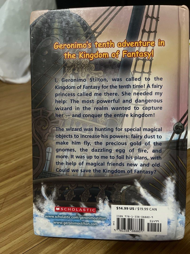 Geronimo Stilton - The Ship of Secrets, Hobbies & Toys, Books ...