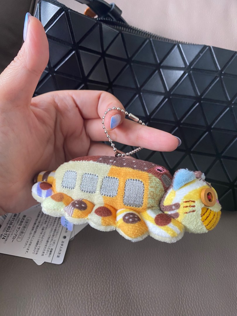 Ghibli Park Exclusive Cat Bus bag charm from Japan, Hobbies & Toys ...