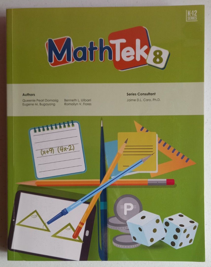 Grade 8 - MathTek 8 (Pre-loved), Hobbies & Toys, Books & Magazines ...