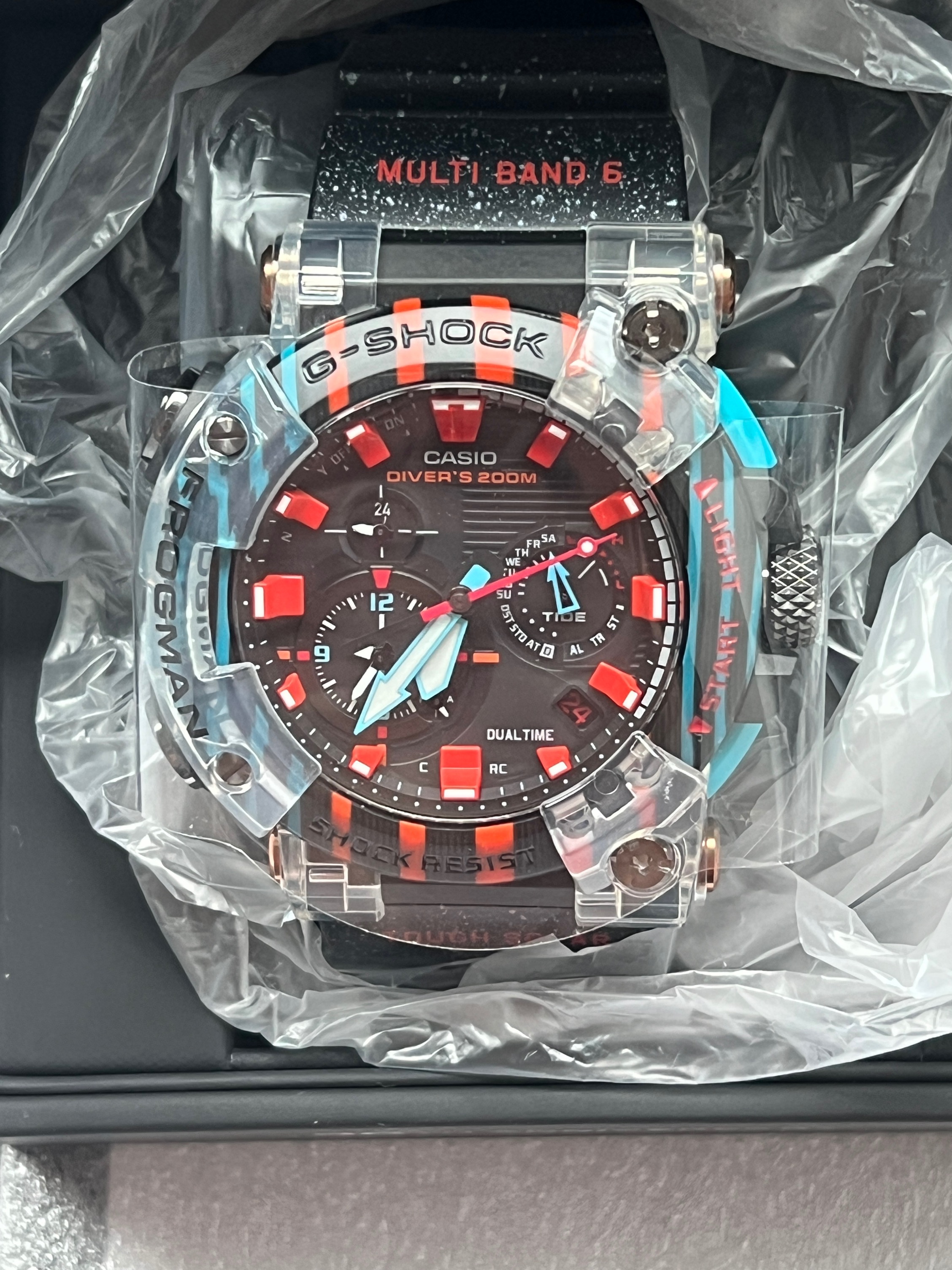 G-SHOCK POISON DART FROG FROGMAN GWF-A1000APF-1A JR, Luxury, Watches on ...