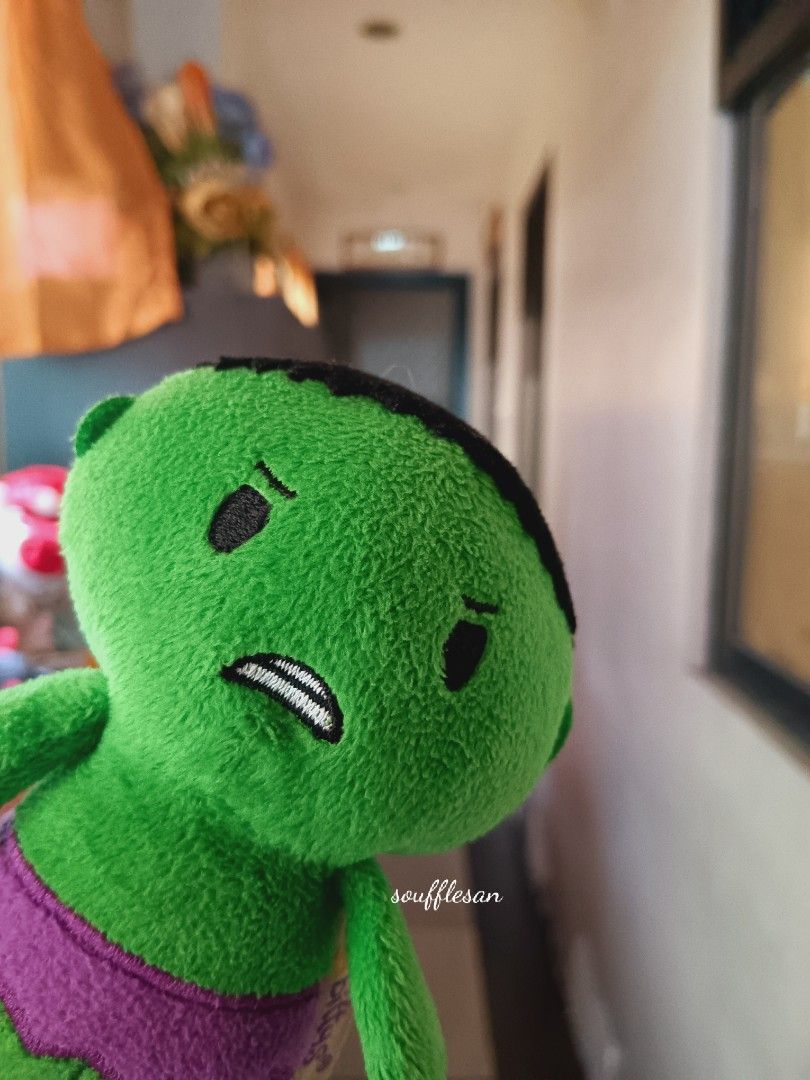 hallmark itty bitty hulk plush, Hobbies & Toys, Toys & Games on Carousell