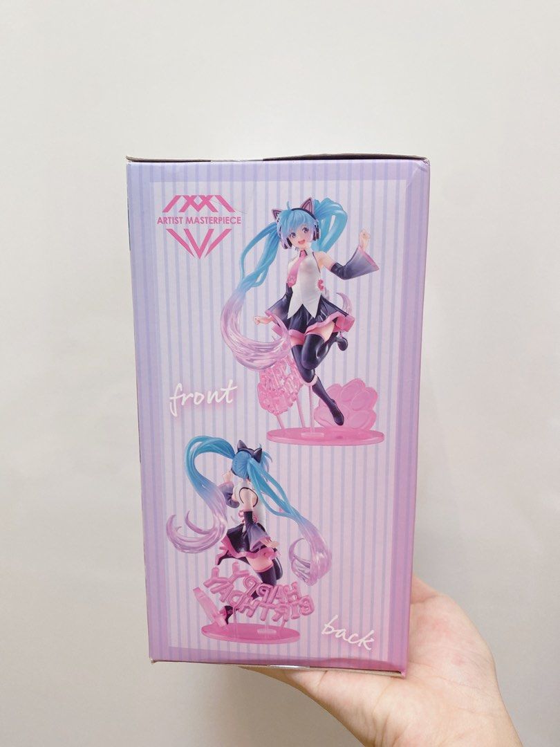 Hatsune Miku 14th Anniver. Happy Cat figure, Hobbies & Toys ...