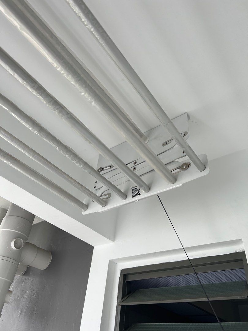 HDB BTO Laundry Rack, Furniture & Home Living, Home Improvement ...