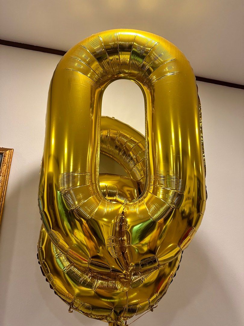 Helium filled balloon number 60, Hobbies & Toys, Stationery & Craft ...