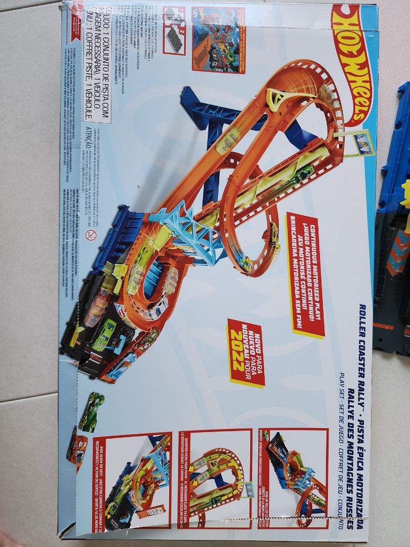 Hot wheel roller Coaster rally, Hobbies & Toys, Toys & Games on Carousell