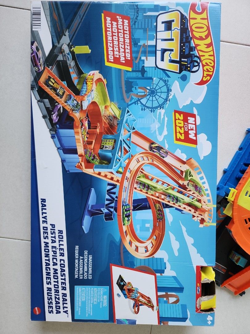 Hot wheel roller Coaster rally, Hobbies & Toys, Toys & Games on Carousell