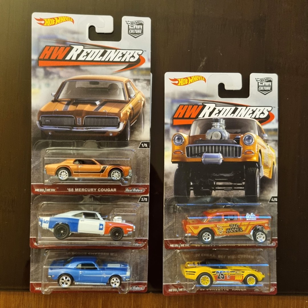 Hot Wheels Redliners, Hobbies & Toys, Toys & Games on Carousell