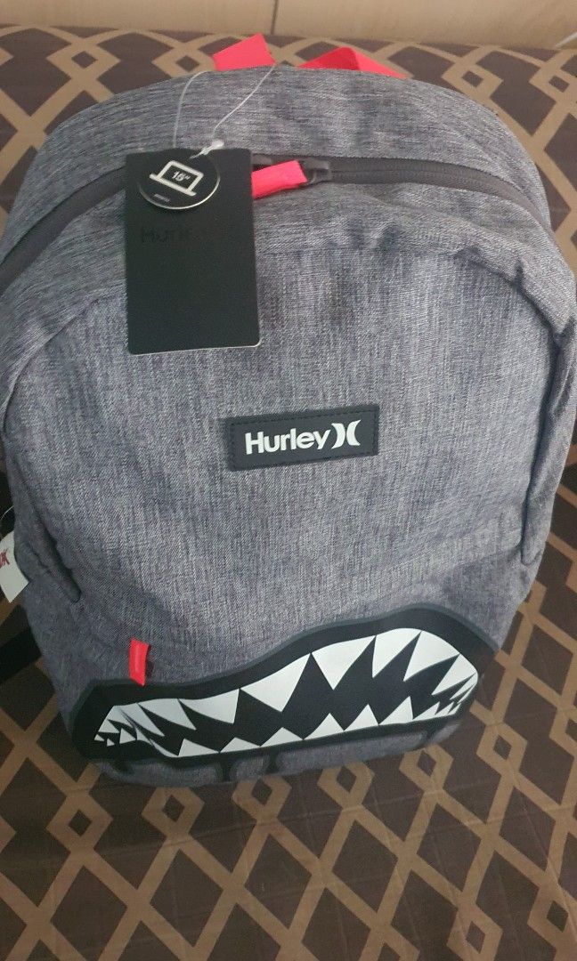 Hurley Laptop bag, Men's Fashion, Bags, Backpacks on Carousell