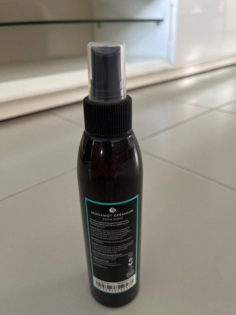 Hysses Bergamot Geranium Room Scent, Furniture & Home Living, Home ...