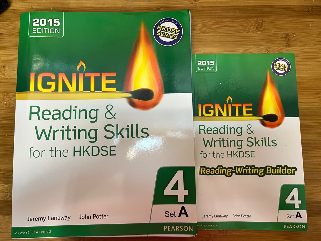 Ignite Reading & Writing Skills for the HKDSE 4 Set A, 興趣及遊戲, 書本 & 文具 ...