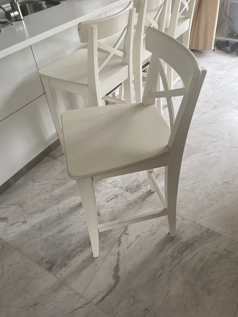 IKEA High Stalls, Furniture & Home Living, Furniture, Chairs on Carousell