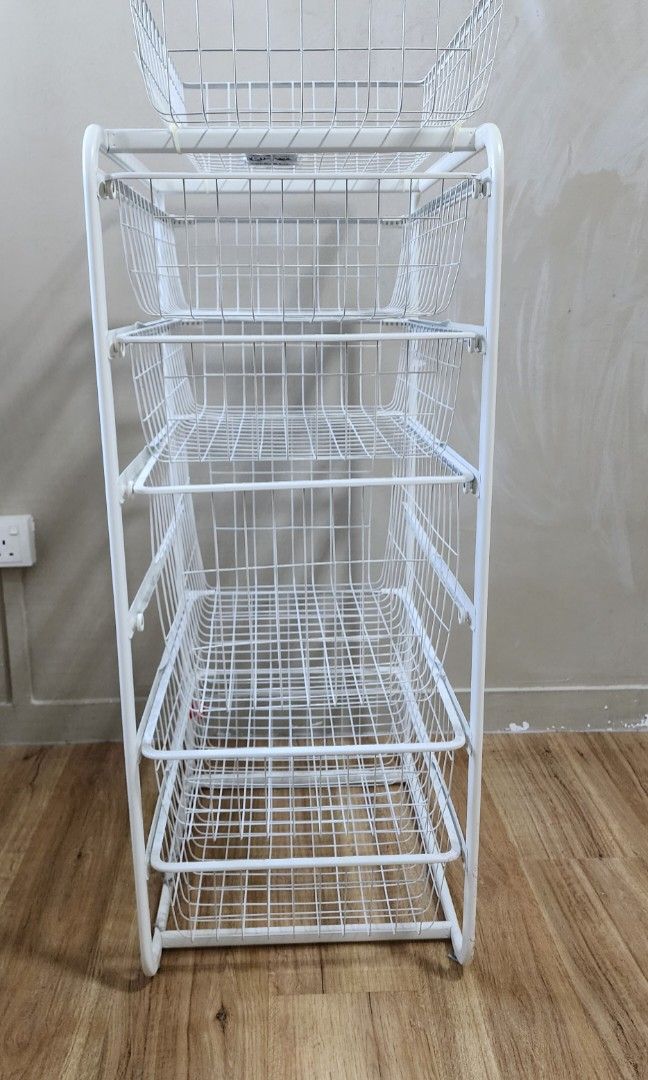 IKEA wire rack for sales, Furniture & Home Living, Furniture, Shelves ...